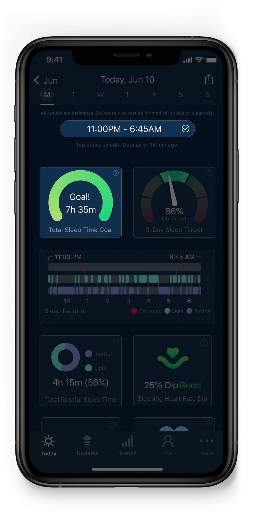 Today Tab Guide — SleepWatch Blog